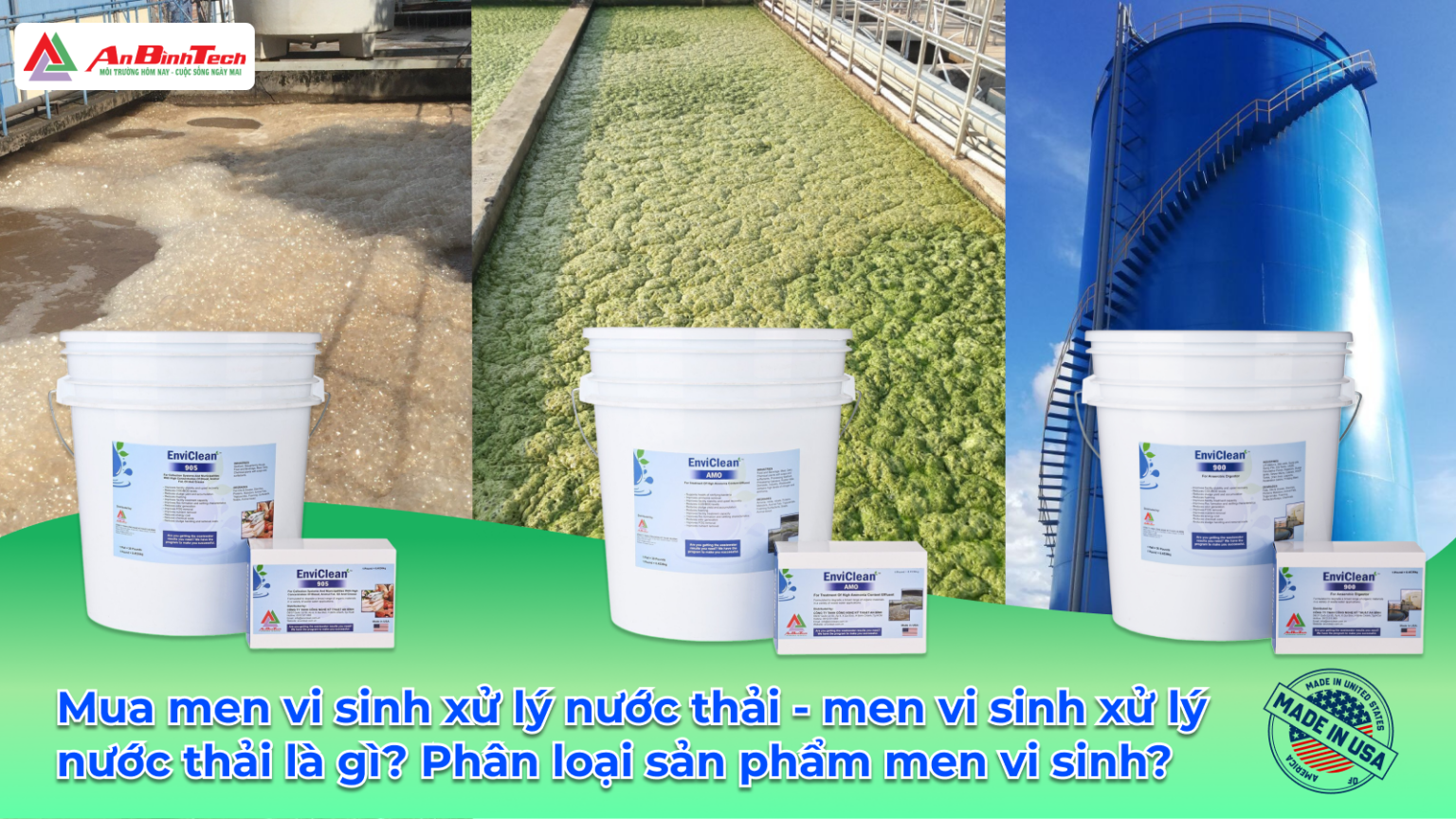 Mua men vi sinh xử lý nước thải ở đâu uy tín? men vi sinh xử lý nước ...